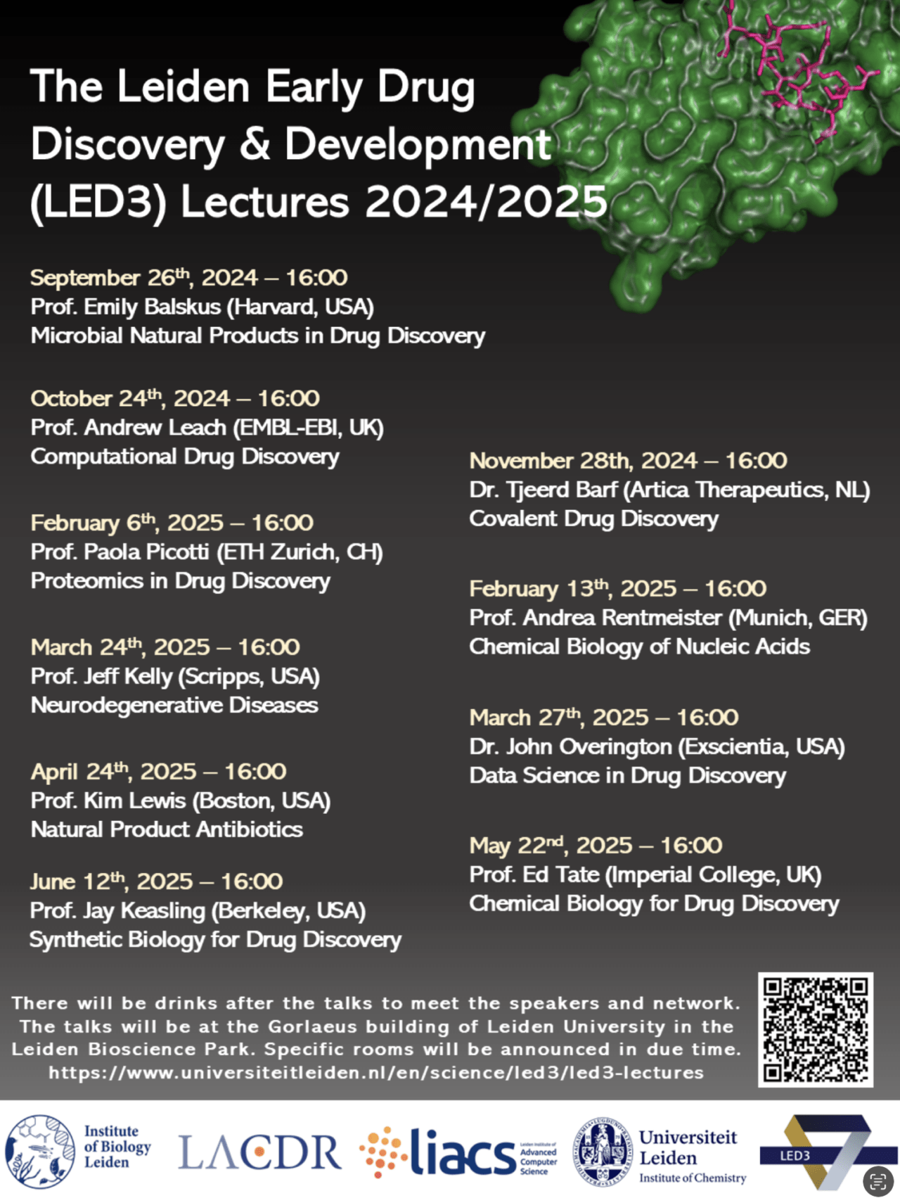 LED3 Lecture: Chemical Biology of Nucleic Acids - Leiden Bio Science Park