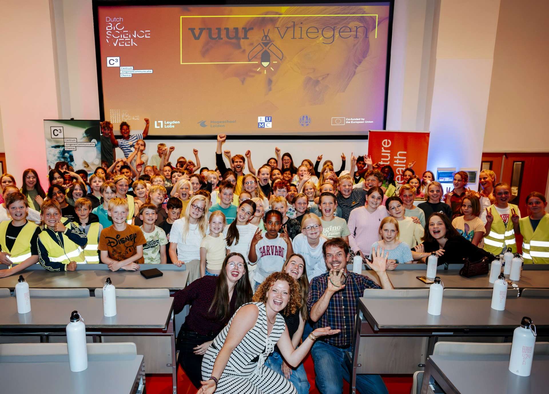 Vuurvliegen tijdens Dutch Bio Science Week - Leiden Bio Science Park